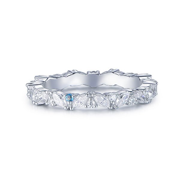 Moissanite Wedding Bands