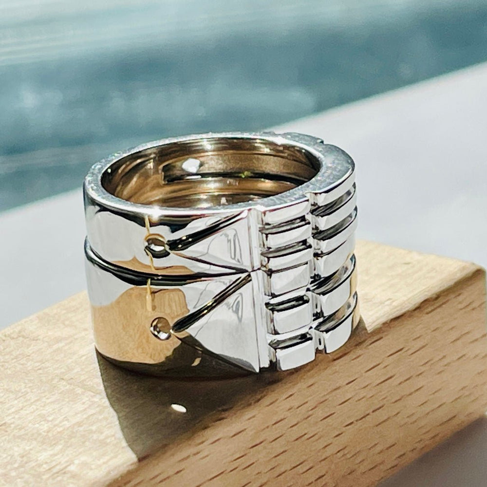 Atlantis Rings Egyptian Ring Protection Ring Healing Rings-5mm | LOGR