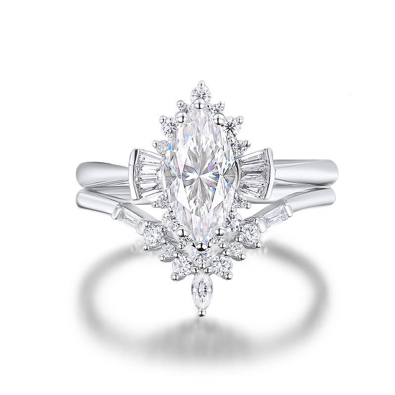 Custom Marquise Engagement Rings
